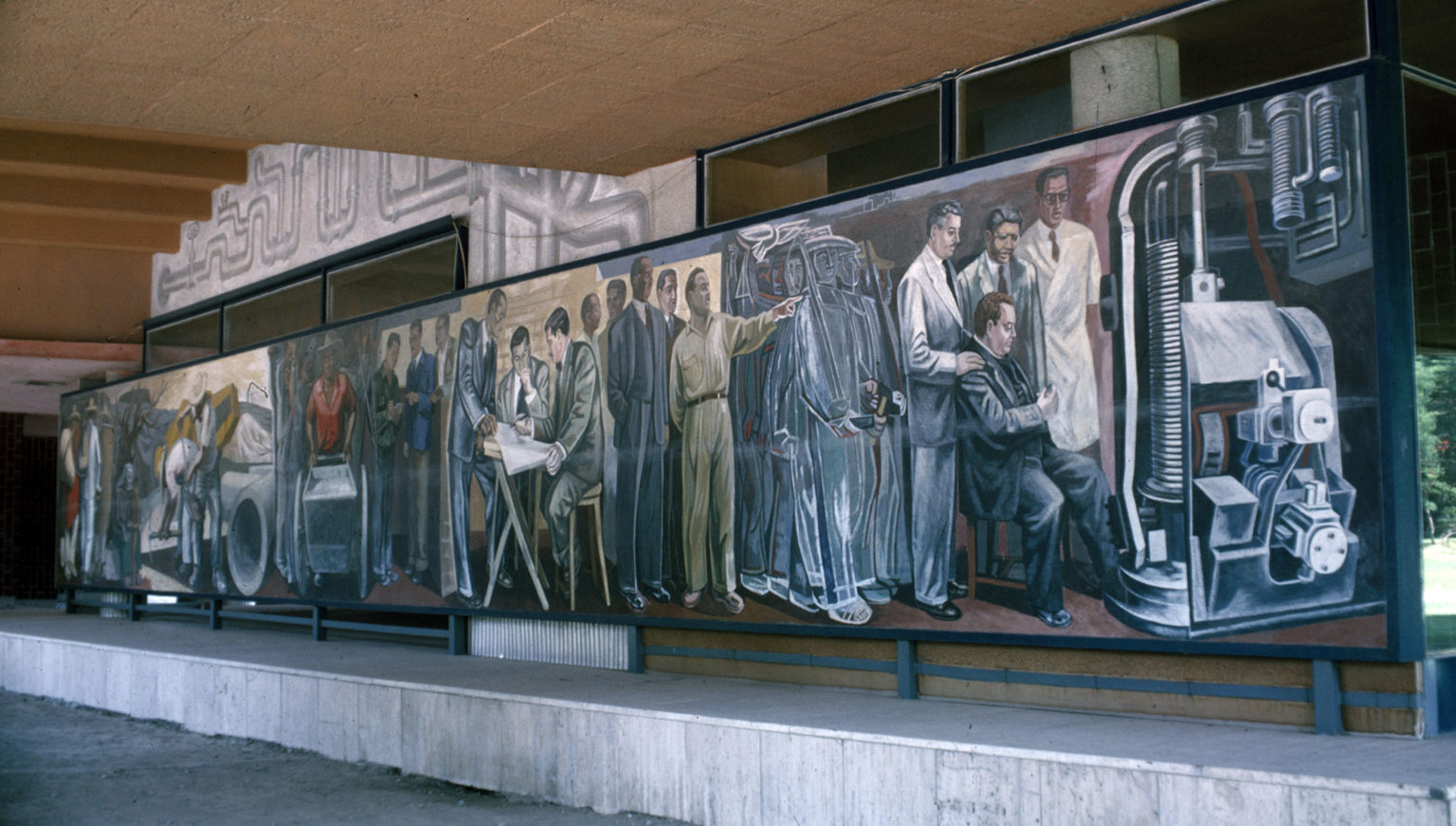 Las obras de José Chávez Morado en la UNAM - Libre en el Sur