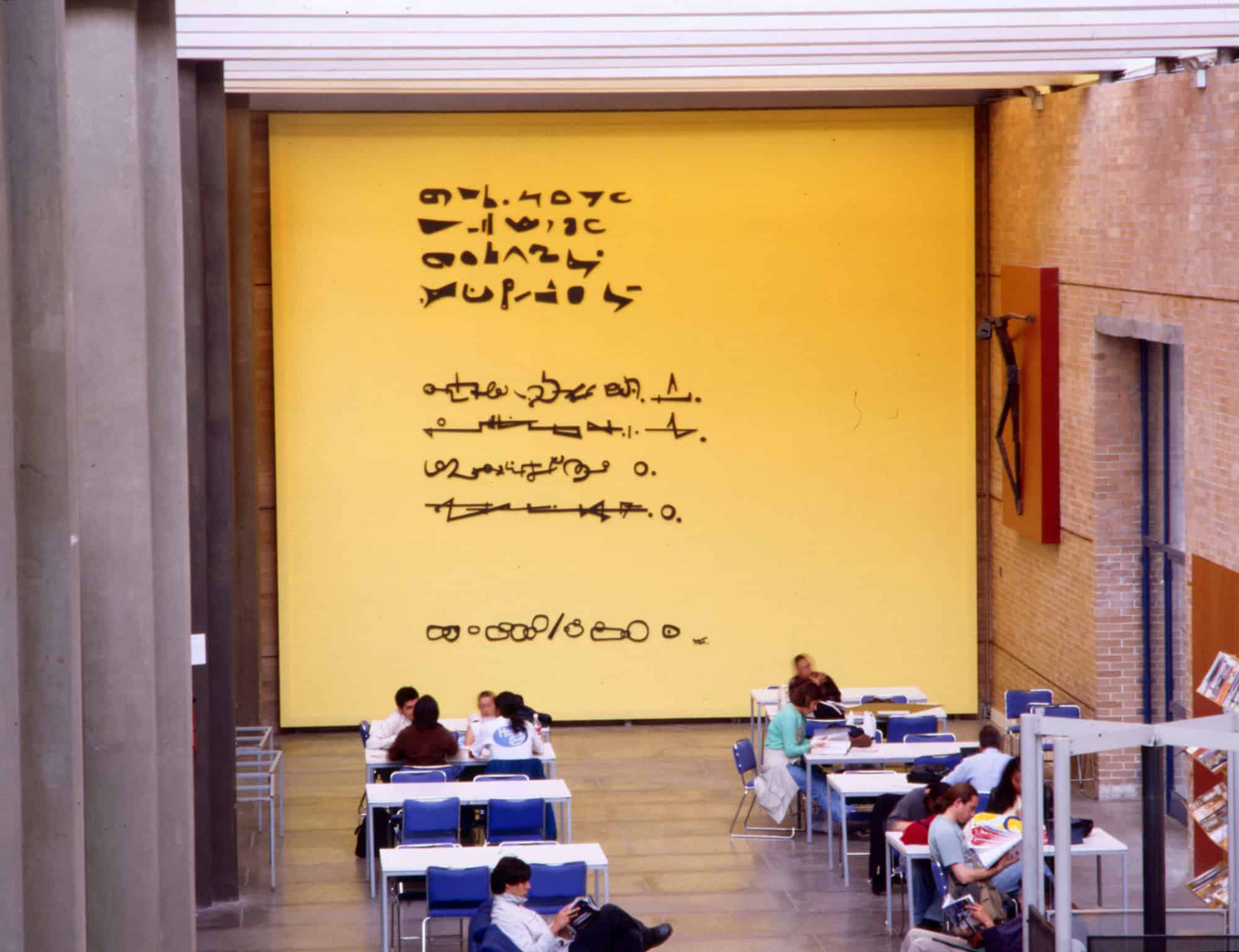 Relaciona mural de Mathias Goeritz pintura con arquitectura