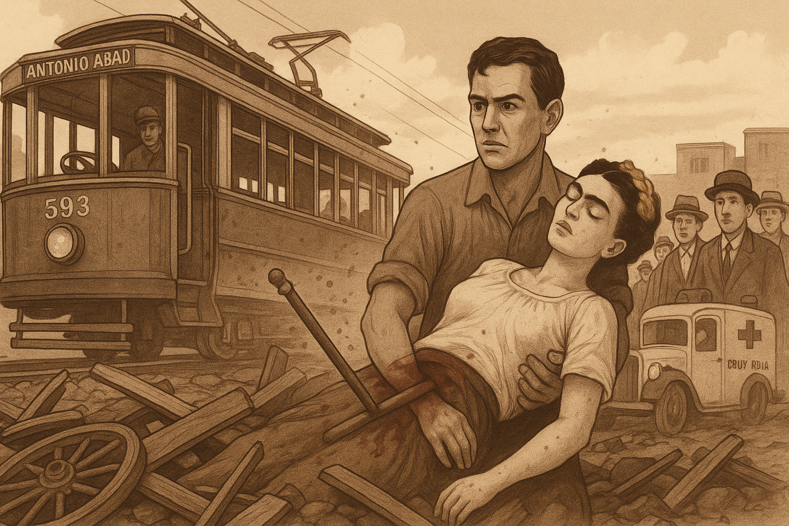 Se cumplen 100 años del instante que partió la vida de Frida Kahlo